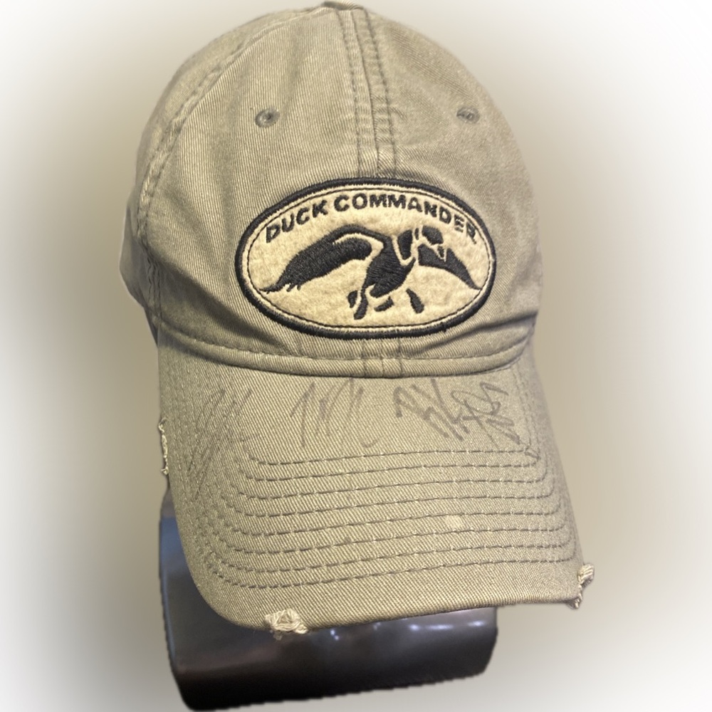 Duck Commander Cap Hat Adjustable Camo Duck Logo Embr… - Gem